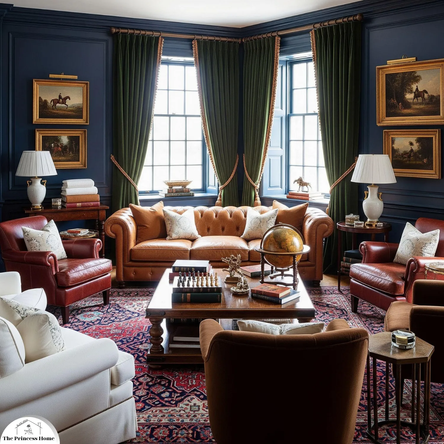 Ralph Lauren Inspired Living Room Get the EleganceLook at Home